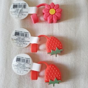 Target | Kitchen | New Target Silicone Straw Toppers | Poshmark